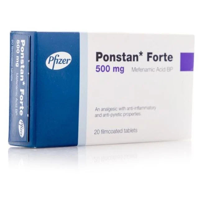 Buy Ponstan Forte 500mg Tablet 20's – Lubeni Pharmacy