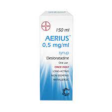 Buy Aerius 0.5mg/ml Syrup 150ml – Lubeni Pharmacy