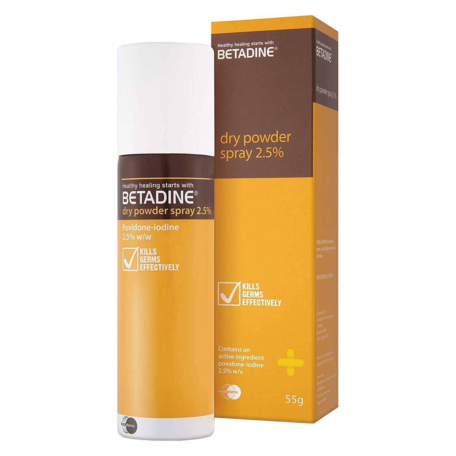 Buy Betadine Dry Powder Spray 55g – Lubeni Pharmacy
