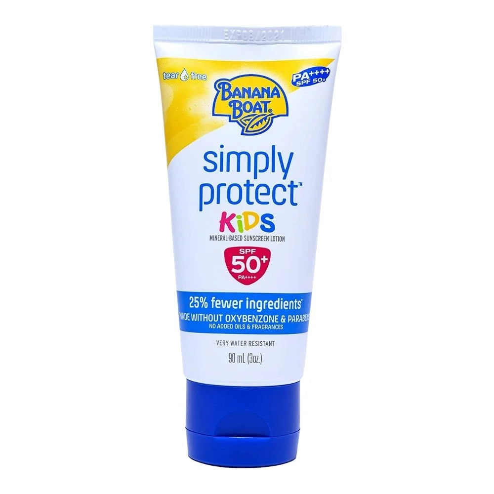 Buy Banana Boat Sun Protection Kids Lotion SPF50+ 90ml – Lubeni Pharmacy