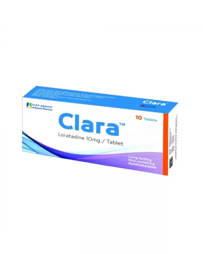 Buy Clara Tablet 10mg 10's – Lubeni Pharmacy