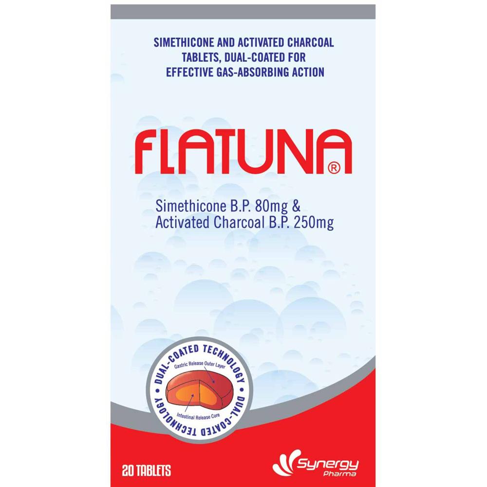 Buy Flatuna Tablet 20's – Lubeni Pharmacy