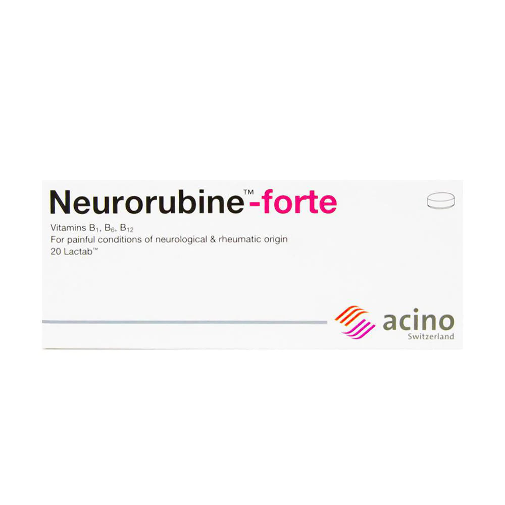 Buy Neurorubine Forte Tablet 20's – Lubeni Pharmacy