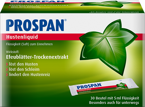 Buy Prospan Cough Liquid, sachets (21 sticks packs with 5ml of liquid ...