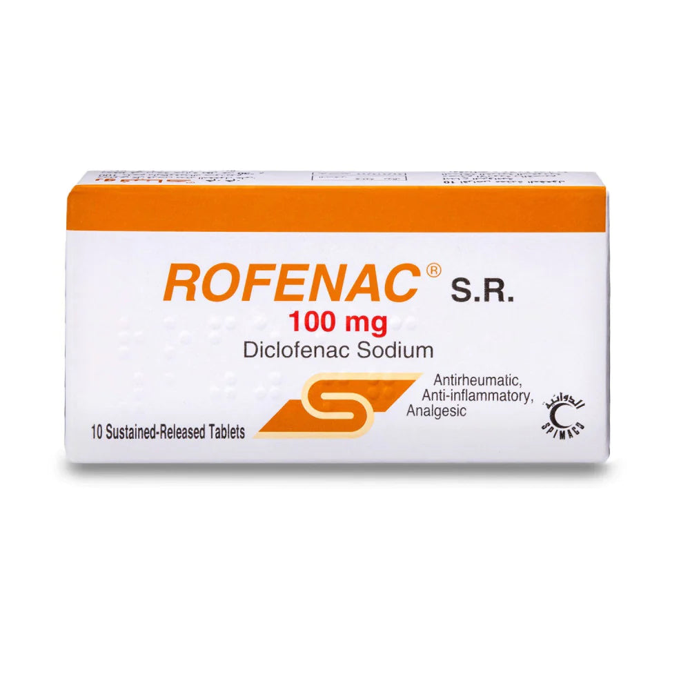 Buy Rofenac SR 100mg Tablet 10's – Lubeni Pharmacy