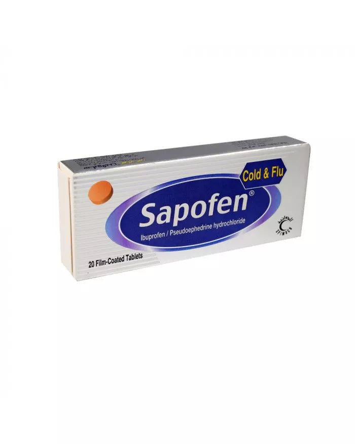 Buy Sapofen Cold & Flu 20's – Lubeni Pharmacy