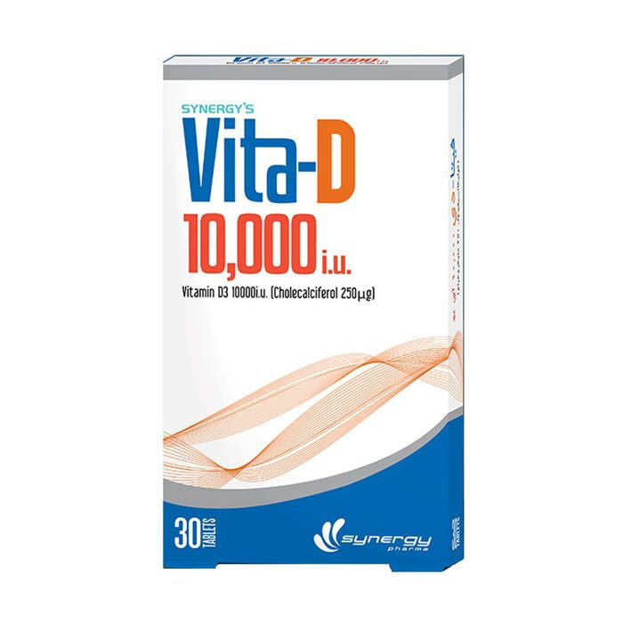 Buy Synergy Vita D 10,000IU Tablet 30's – Lubeni Pharmacy