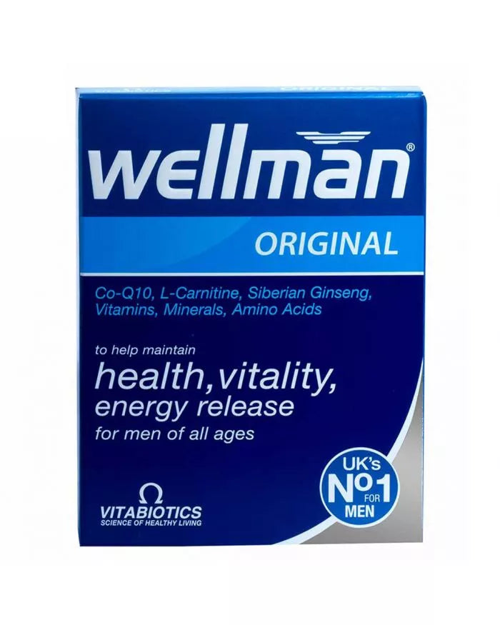 Buy Vitabiotics Wellman Original Tablet 30's – Lubeni Pharmacy